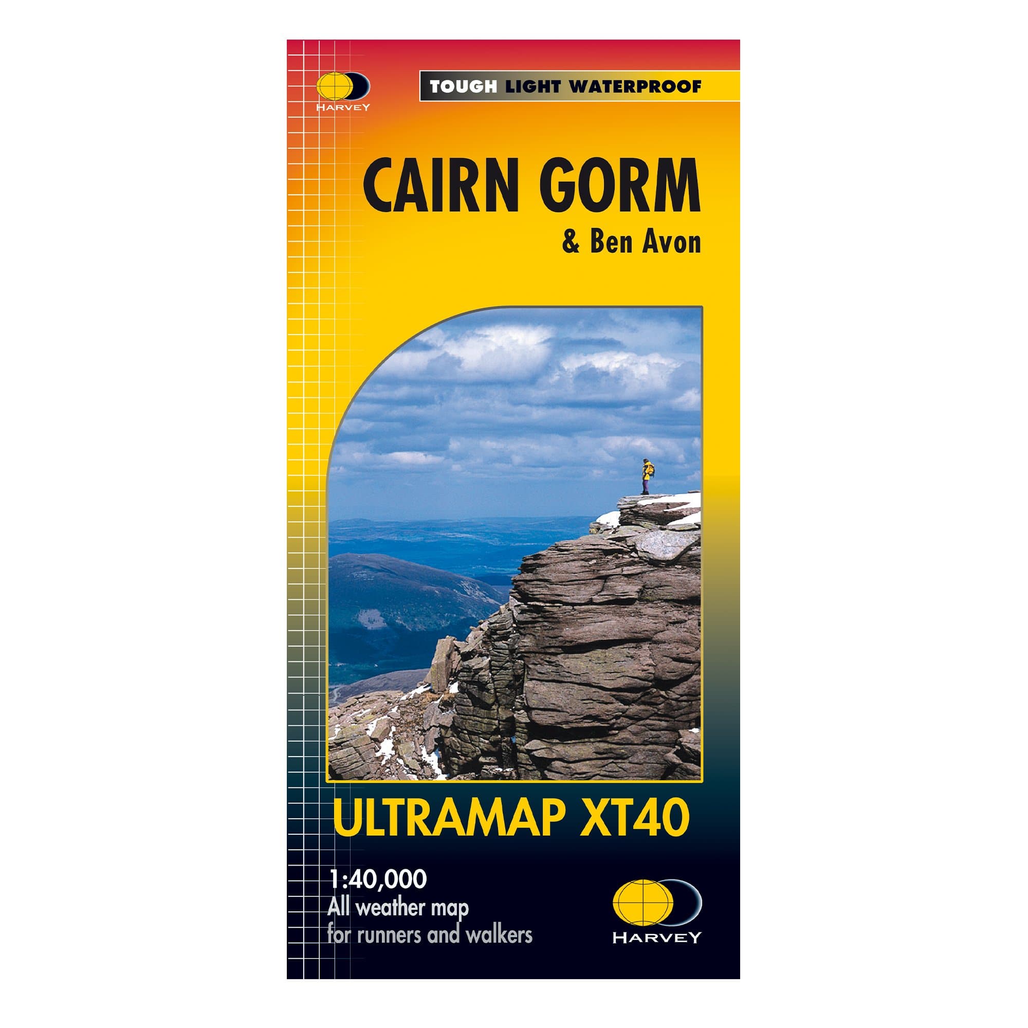 Harvey Ultramap: Cairn Gorm XT40 Mini Waterproof Map